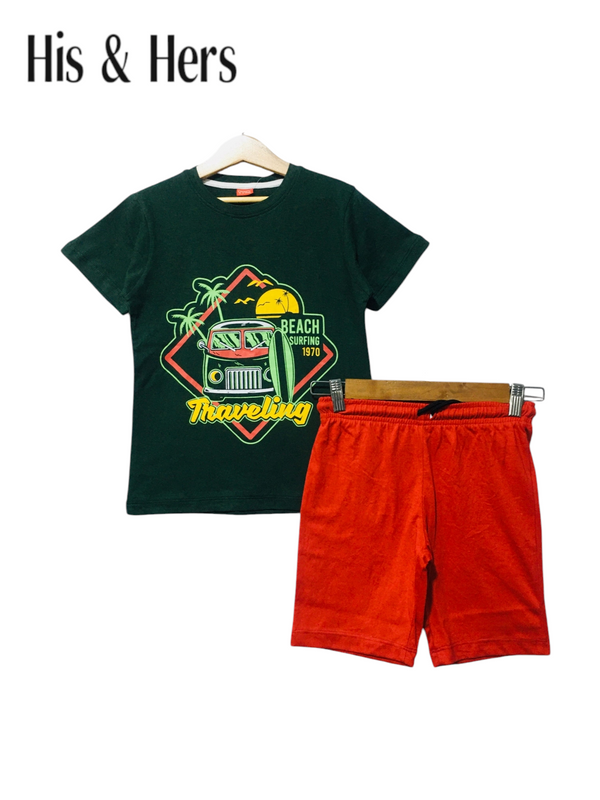 Beach Surfing Black Nicker Suit Boys – His & Hers