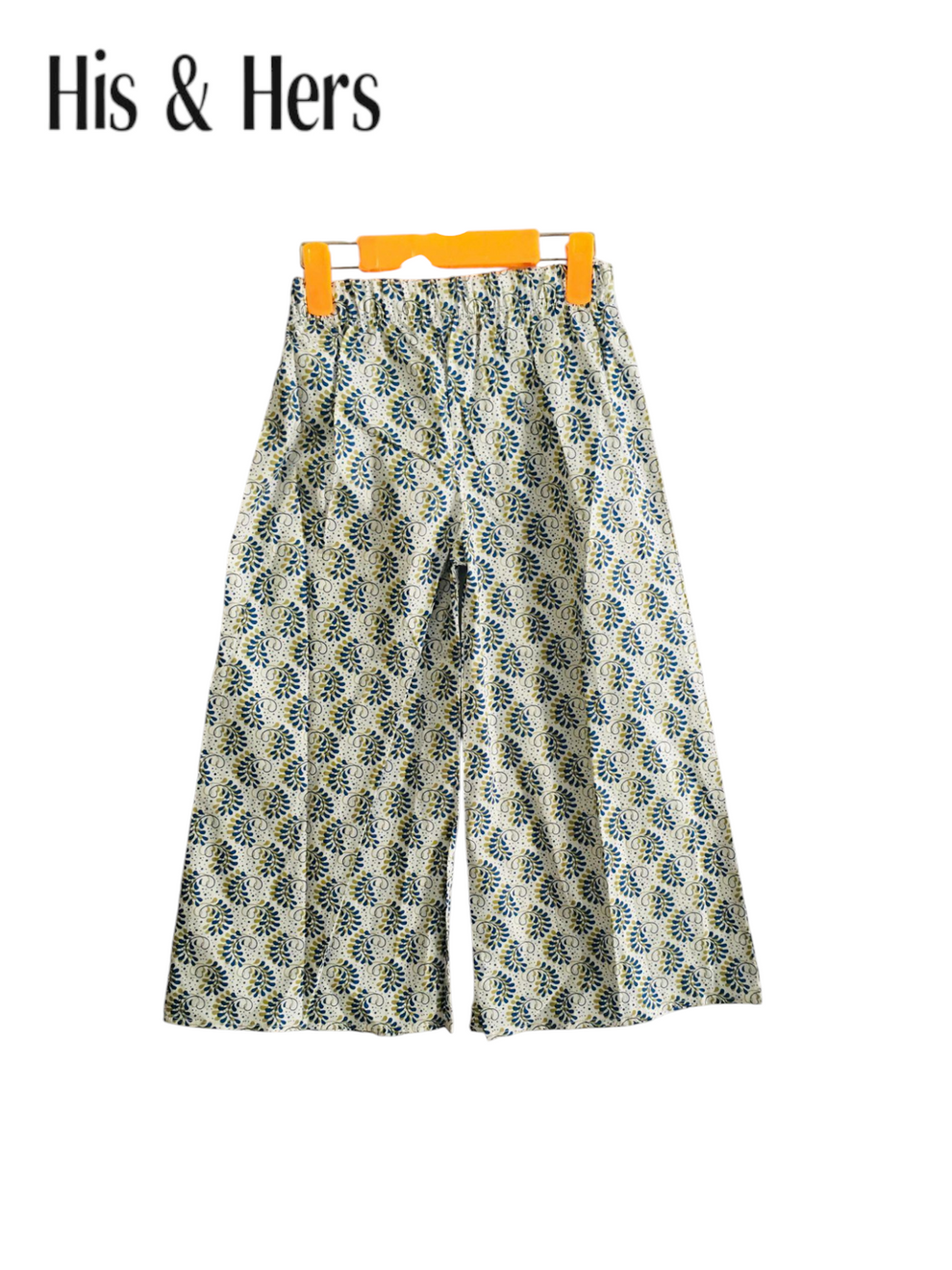 Green Leaves Cotton Flapper Girls – His & Hers